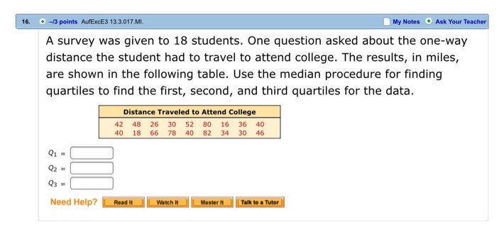 Solved A survey was given to 18 students. One question asked | Chegg.com