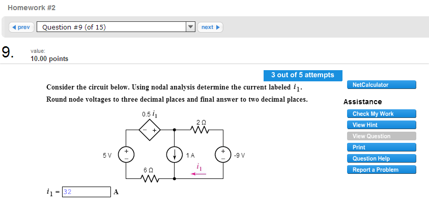 Solved Consider the circuit below. Using nodal analysis | Chegg.com