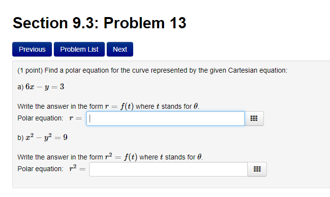 Solved Section 9.3: Problem 13 Previous Problem List Next (1 | Chegg.com