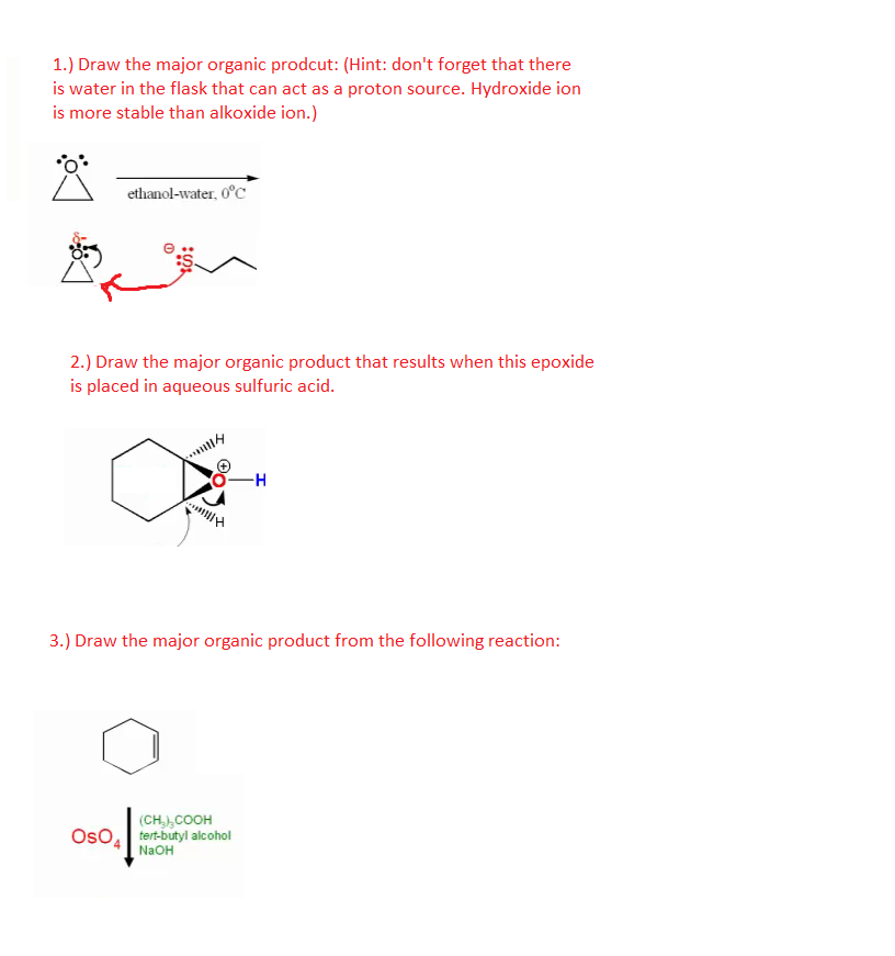 Solved Draw the major organic product: (Hint: don't forget | Chegg.com