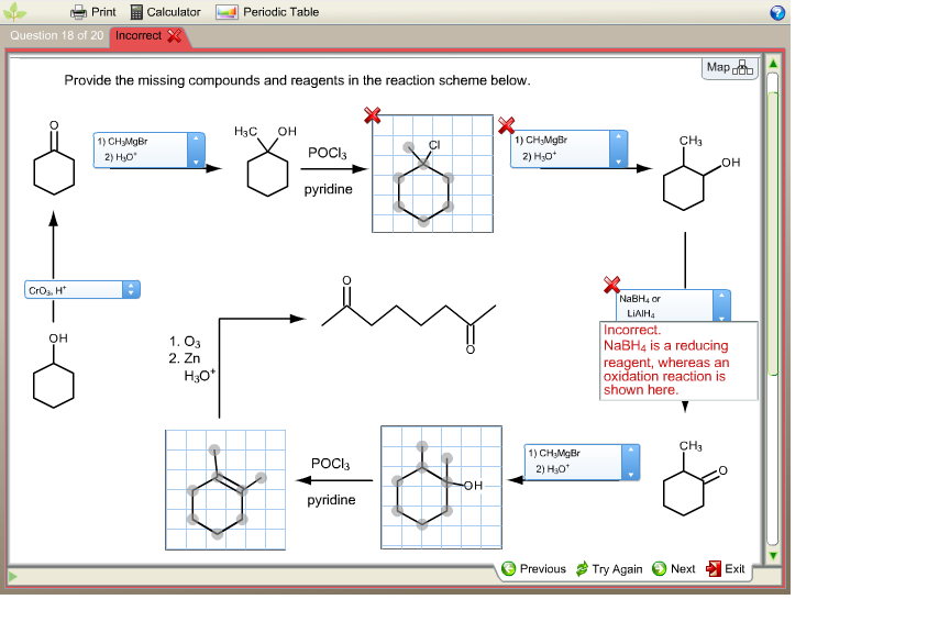 Solved Provide the missing compounds and reagents in the | Chegg.com