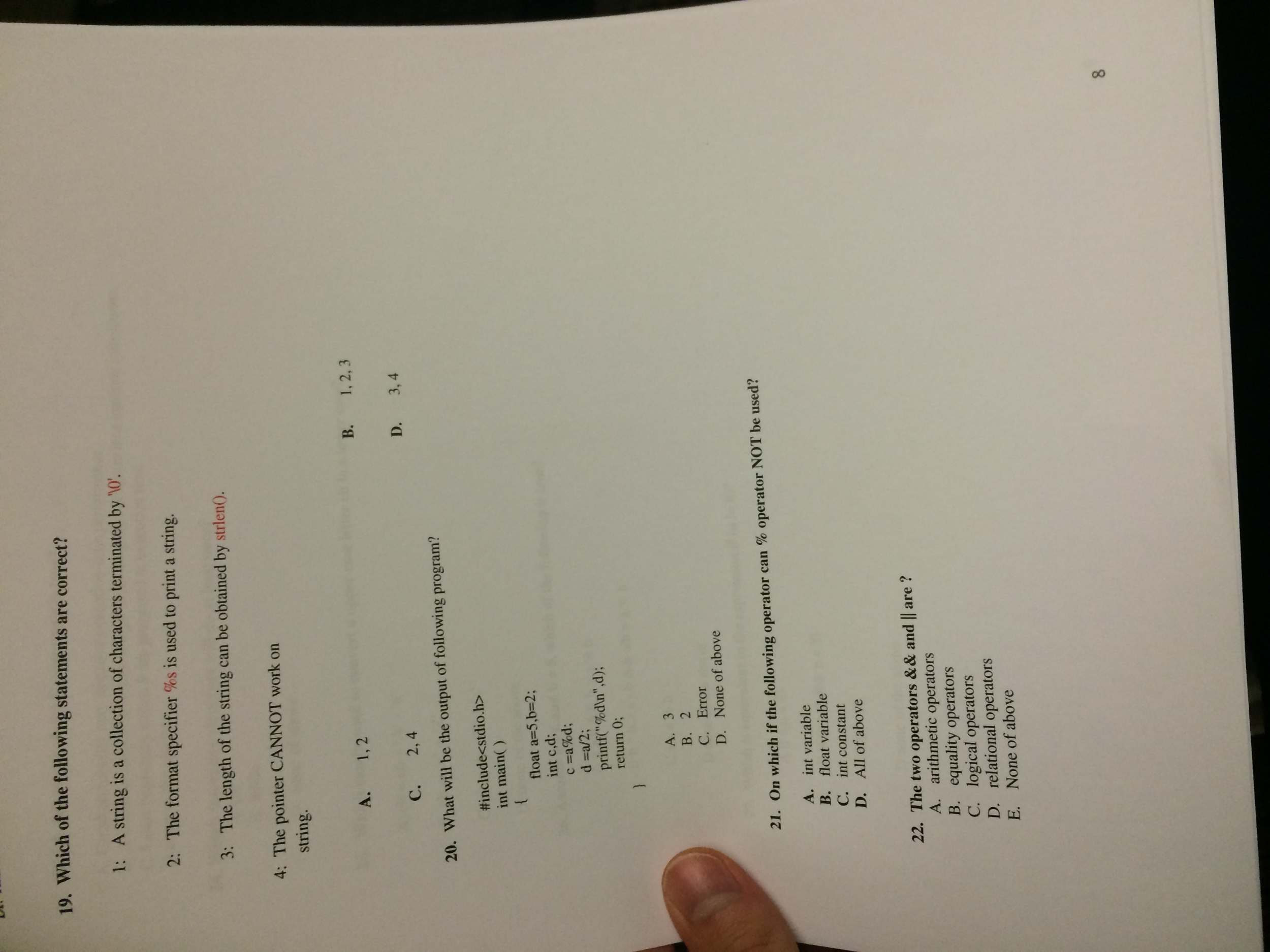 Solved Which of the following statements are correct? A | Chegg.com