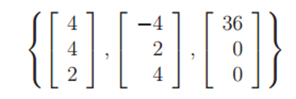 Solved Orthogonalize the following set of vectors using the | Chegg.com