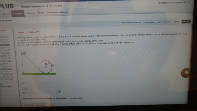 Solved Halliday Fundamentals of Physies, 10e GENERAL PHYSICS | Chegg.com