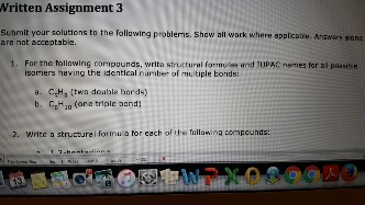 Solved Submit your solutions to the following problems. | Chegg.com