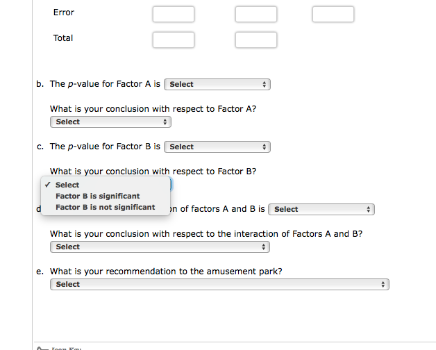 Solved Exercise 13.43 (AlgorithmicX A factorial experiment | Chegg.com