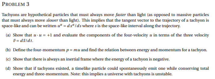 How Do Tachyons Travel Faster Than Light