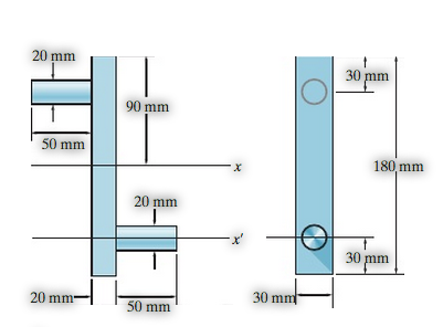 Solved Determine the moment of inertia of the overhung crank | Chegg.com