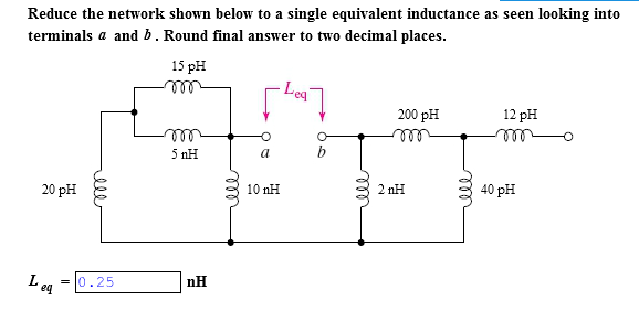Solved Reduce the network shown below to a single equivalent | Chegg.com