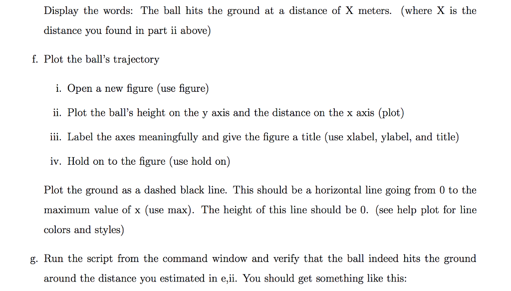 Solved Use matlab to answer this questiion. Please follow | Chegg.com