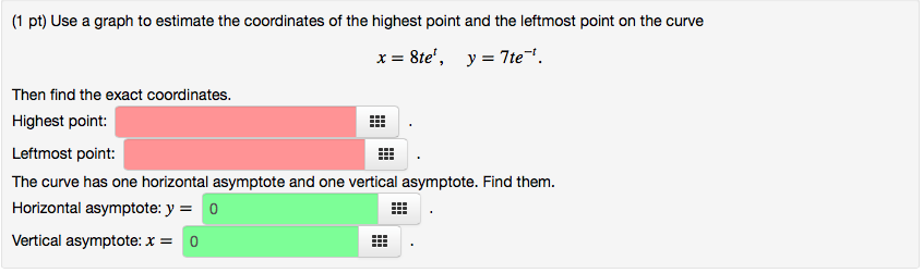 Solved Use a graph to estimate the coordinates of the | Chegg.com
