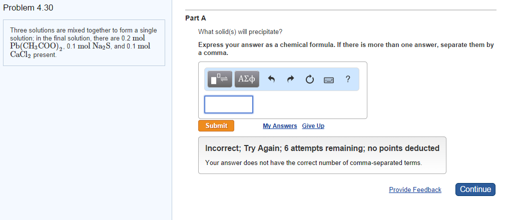 Solved Three solutions are mixed together to form a single | Chegg.com