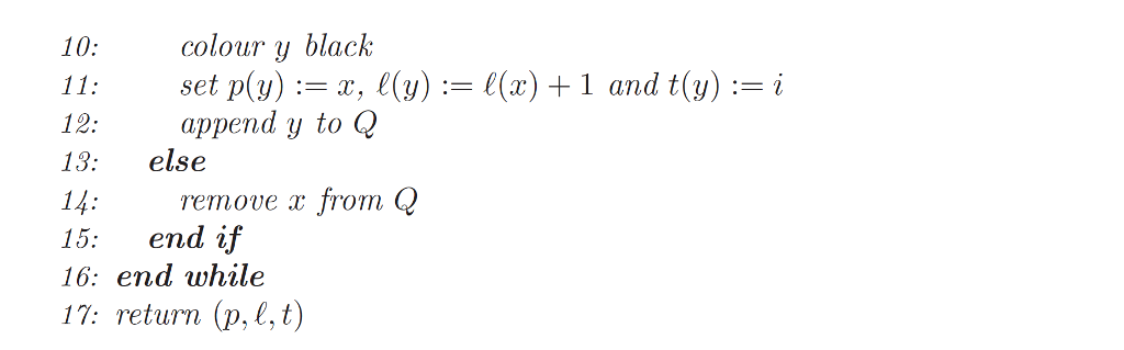 Problem: Describe an algorithm based on breadth-first | Chegg.com