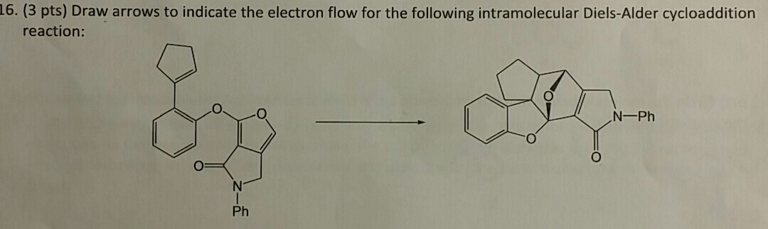 Solved Draw arrows to indicate the electron flow for the | Chegg.com