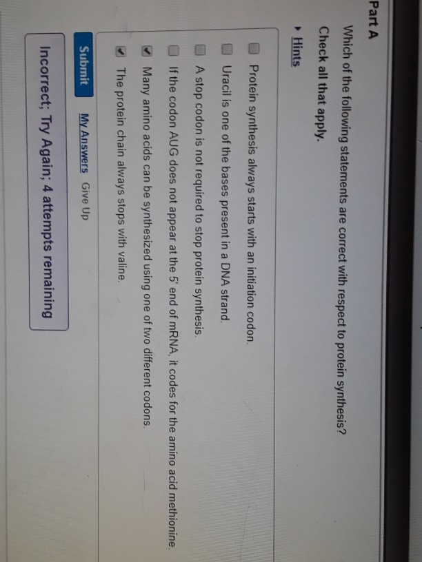 Solved Part A Which Of The Following Statements Are Correct Chegg