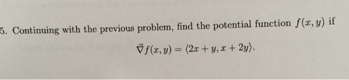 Solved Continuing with the previous problem, find the | Chegg.com
