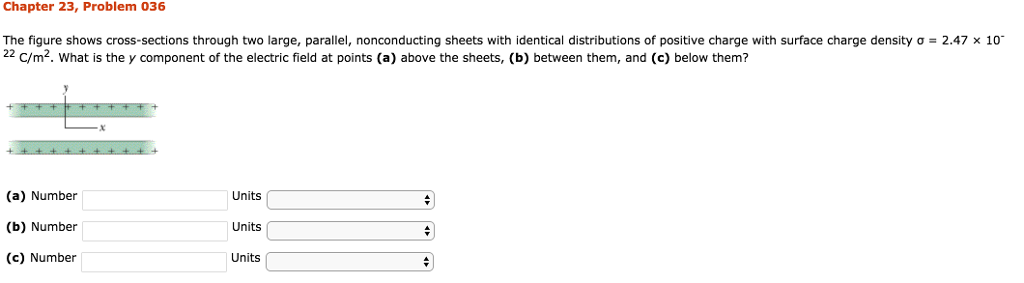 Solved Chapter 23, Problem 036 2.47 × 10 The figure shows | Chegg.com