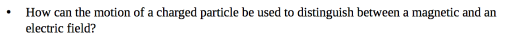 Solved T If a charged particle moves in a necessarily zero? | Chegg.com