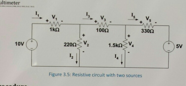 Solved find all the voltages and all currents at the | Chegg.com