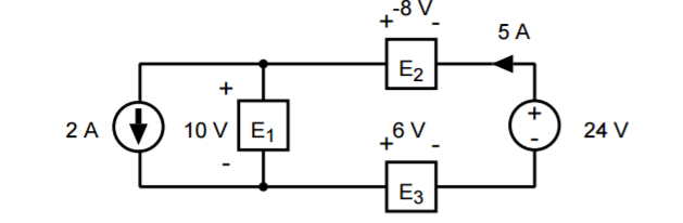 Solved Problem 5) Determine the power in each of the five | Chegg.com