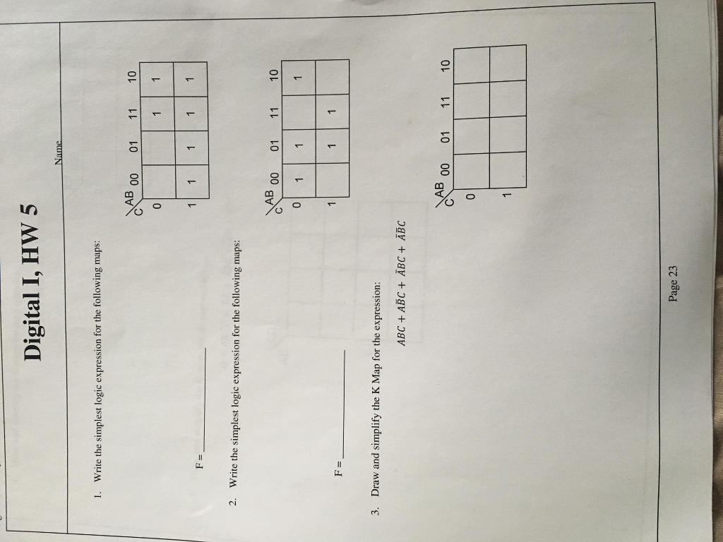 Solved Write the simplest logic expression for the following | Chegg.com Solved Write the simplest logic expression for the following | Chegg.com