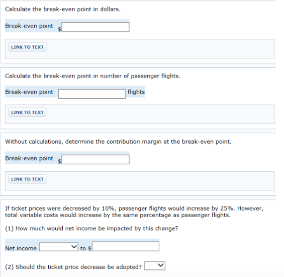 Solved Exercise 19-4 (Part Level Submission) Comfi Airways, | Chegg.com
