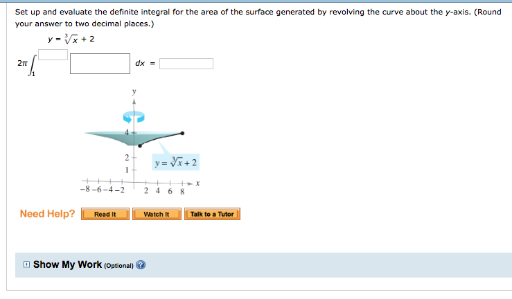 Solved Set up and evaluate the definite integral for the | Chegg.com