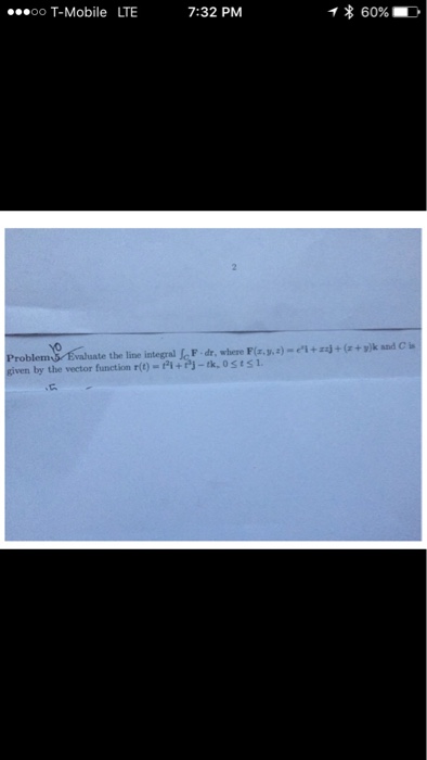 Solved Evaluate the line integral integral_C F middot dr, | Chegg.com