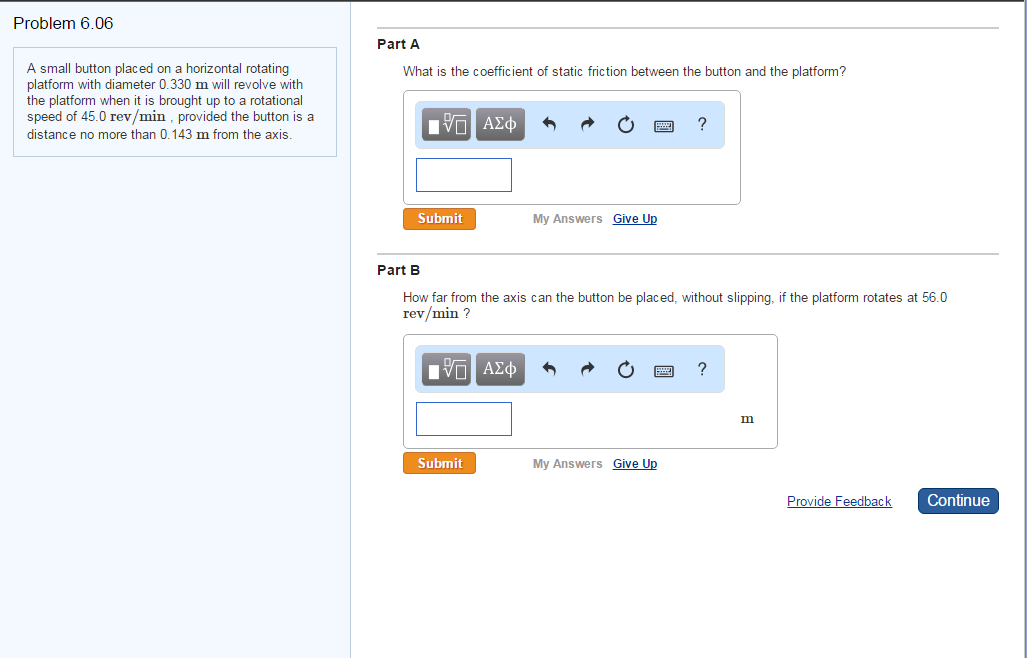 Solved A small button placed on a horizontal rotating | Chegg.com