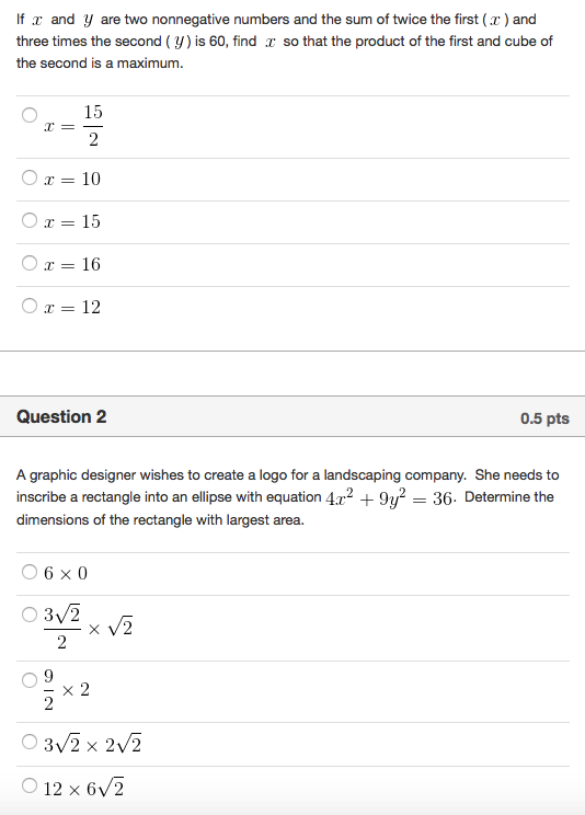 Solved If r and y are two nonnegative numbers and the sum of | Chegg.com