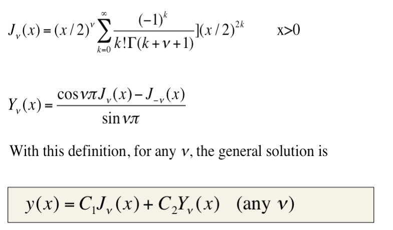 Solved Second Order Differential Equation Applying