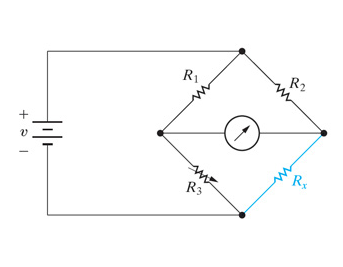 Solved The bridge circuit shown in the figure is energized | Chegg.com