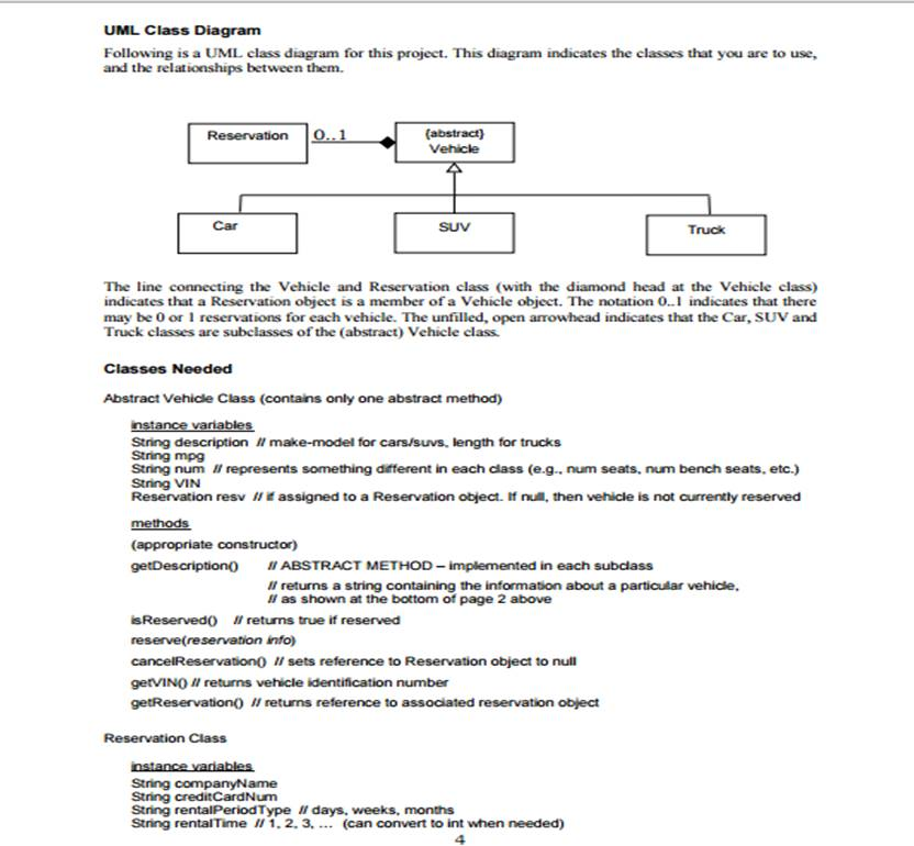 Solved Problem Description You are to develop a Java program | Chegg.com