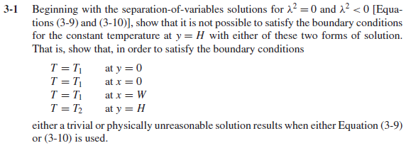 Solved Beginning With The Separation Of Variables Solutions 0851