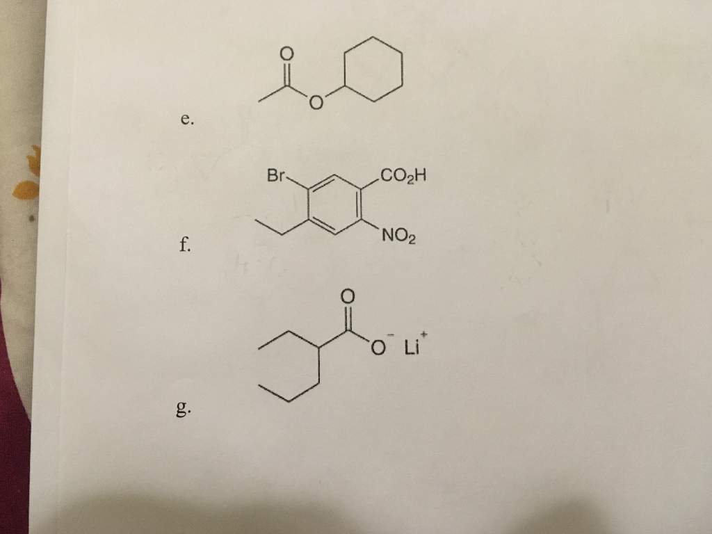 Solved Br COoH NO2 O Li | Chegg.com
