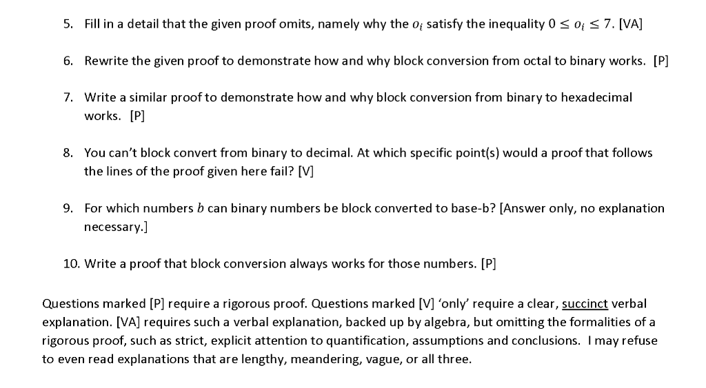Solved Block Conversion from Binary to Octal We have | Chegg.com