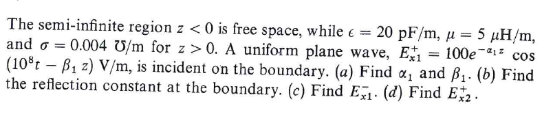 Solved The semi-infinite region z
