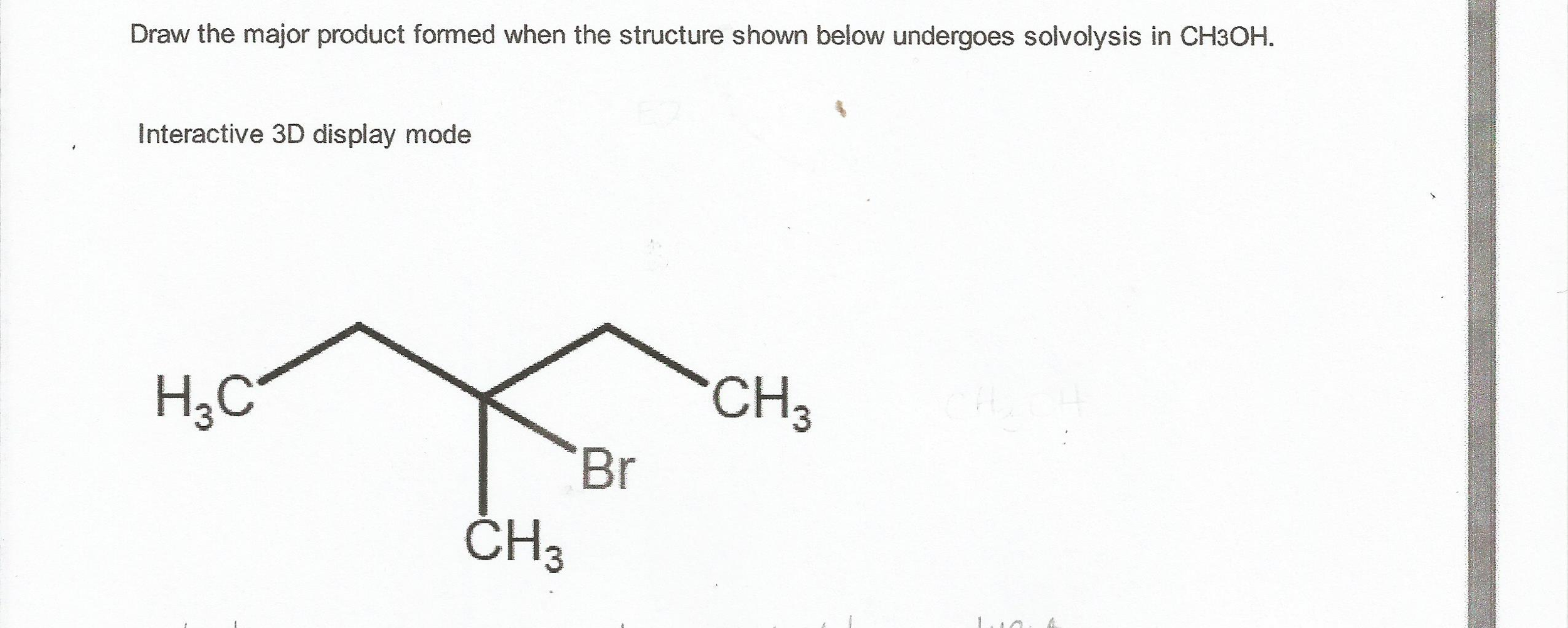Solved Draw The Major Product Formed When The Structure
