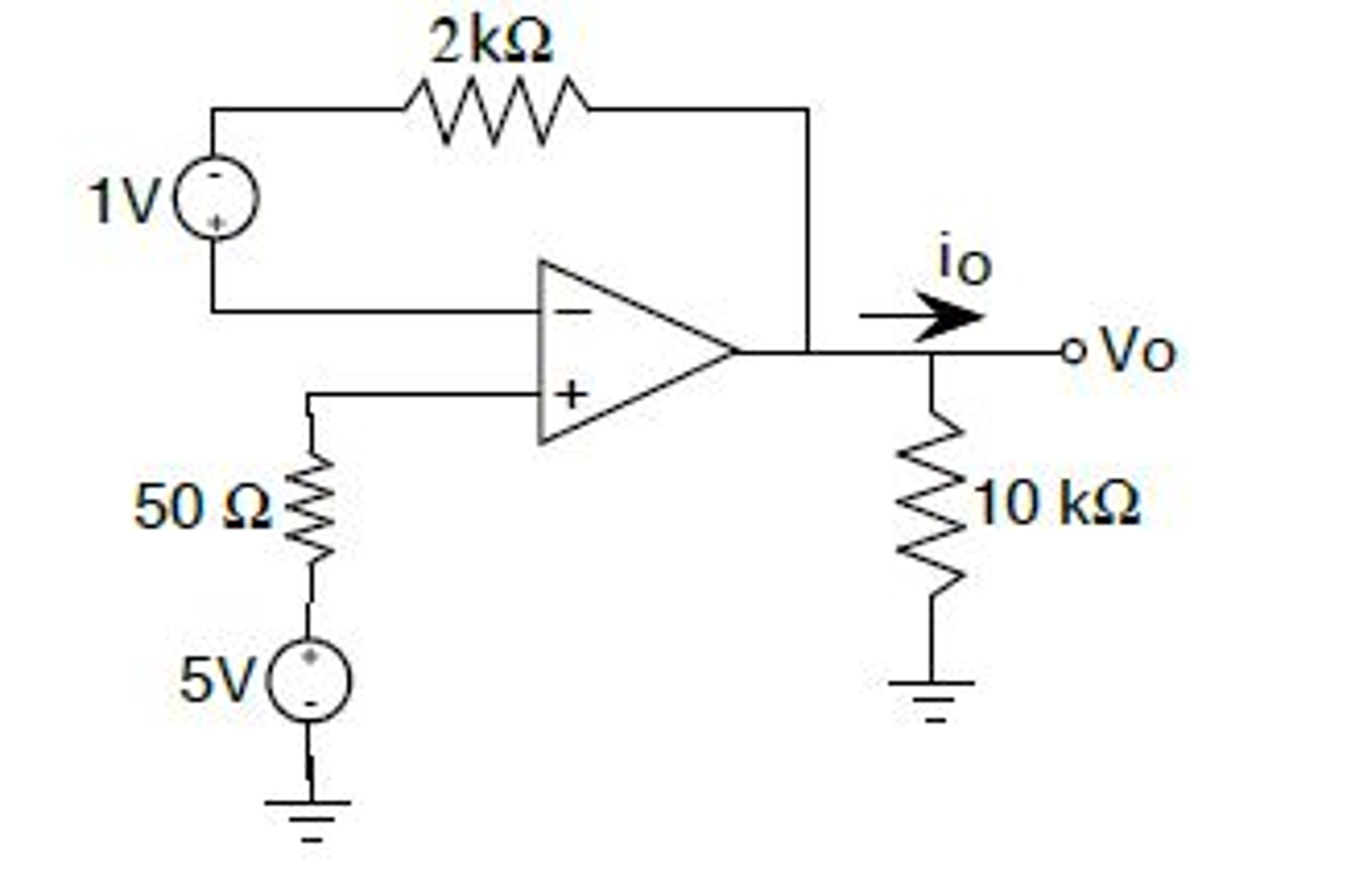 Solved Compute the voltage (v0) and current (i0) the op-amp | Chegg.com