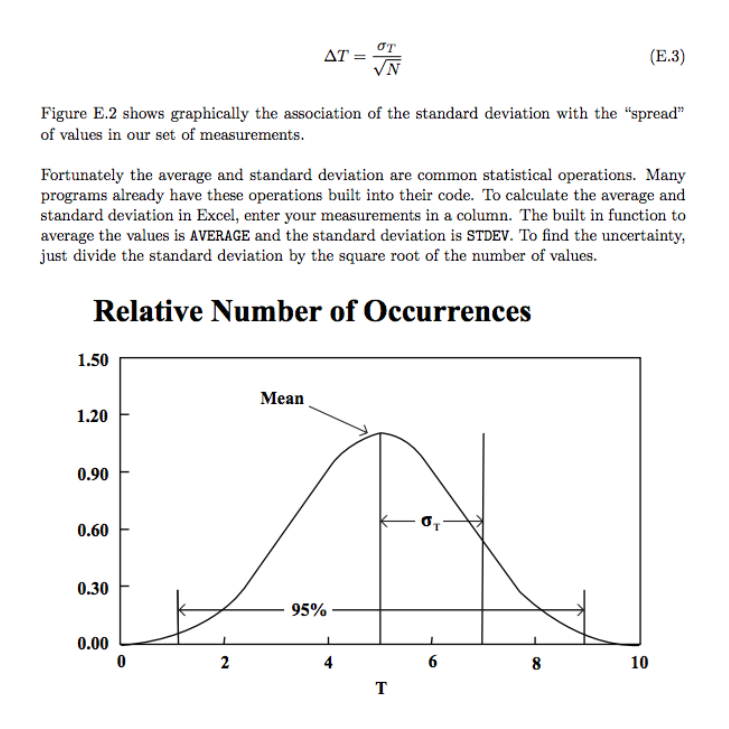 Solved 3. (Uncertainties - 3 pts) From Appendix E on | Chegg.com