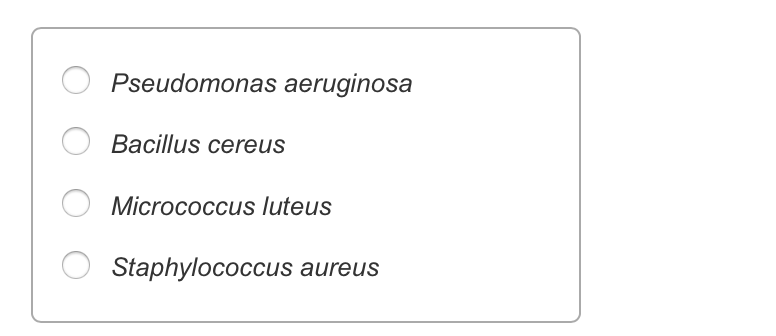 Solved Identify the unknown organism using the following | Chegg.com
