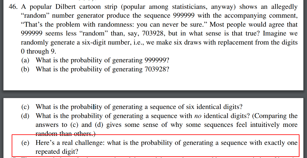 Solved 46. A popular Dilbert cartoon strip (popular among | Chegg.com