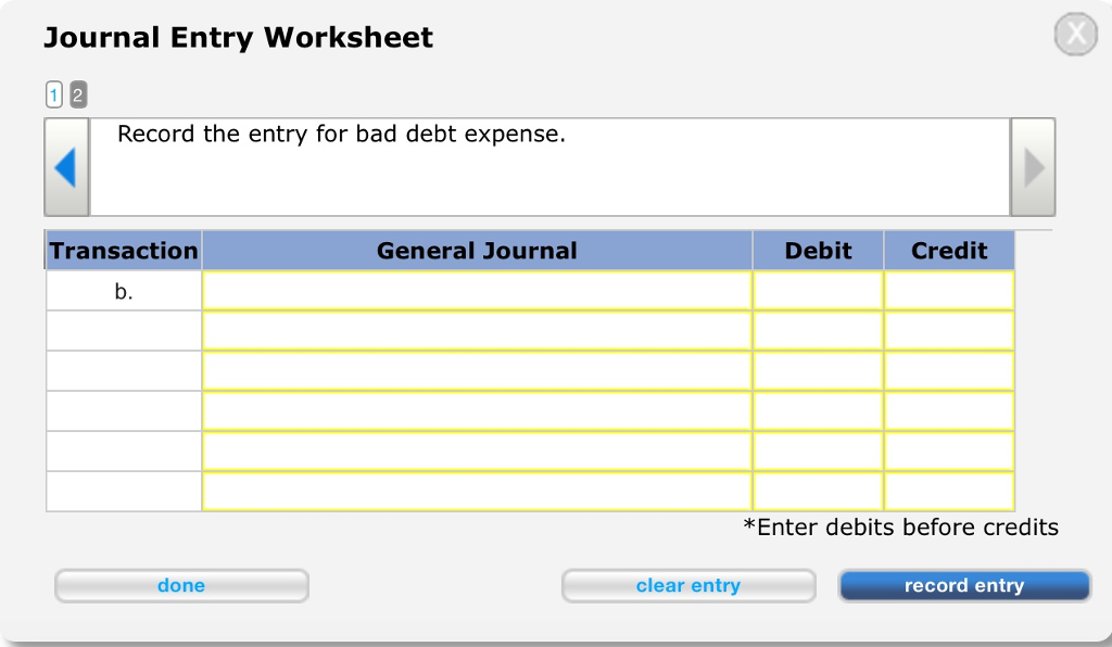 Solved E6-8 Recording Bad Debt Expense Estimates and | Chegg.com