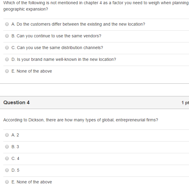 Solved Which of the following is not mentioned in chapter 4 | Chegg.com