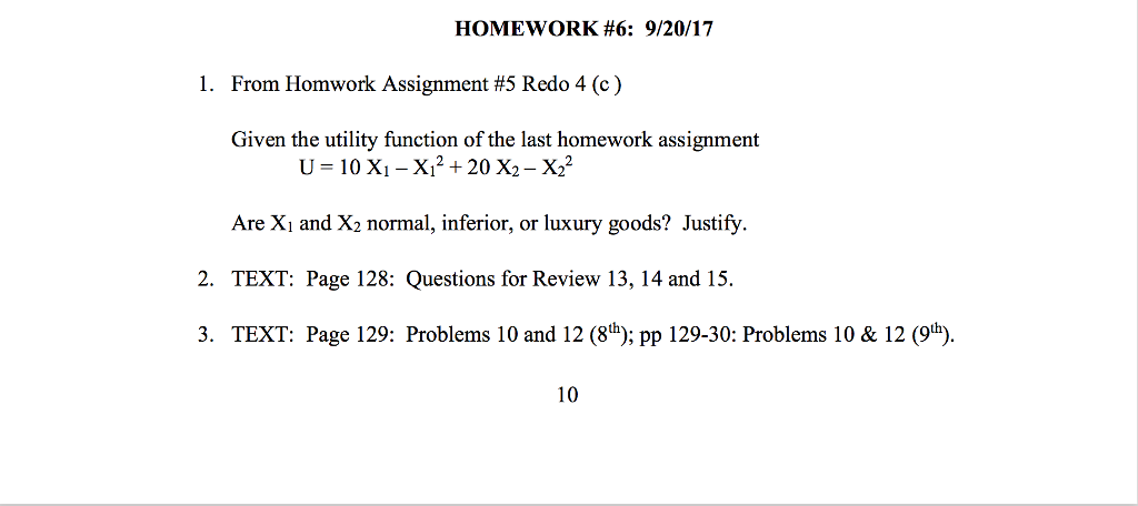 Solved From Homework Assignment #5 Redo 4 (c) Given the | Chegg.com