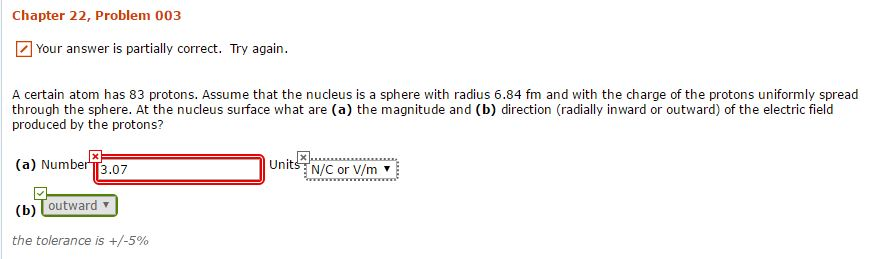 Solved A certain atom has 83 protons. Assume that the | Chegg.com