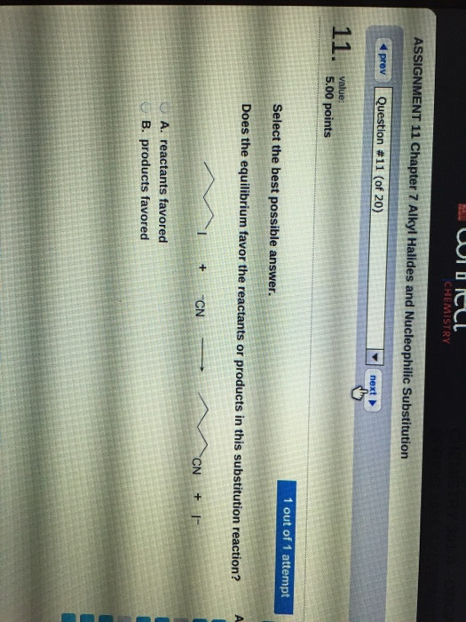 Solved Select the best possible answer. Does the equilibrium | Chegg.com