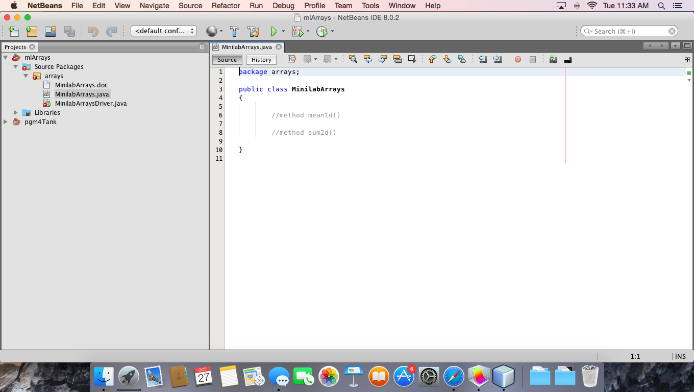 CSC110AB MinilabArrays The problem: You are to | Chegg.com