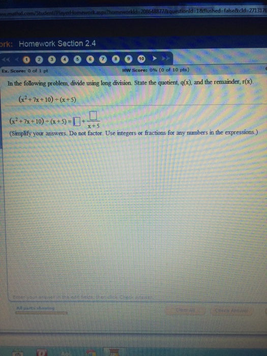 Solved In the following problem, divide using long division. | Chegg.com Solved In the following problem, divide using long division. | Chegg.com