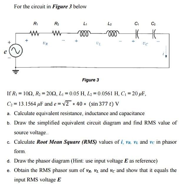 Solved For the circuit in Figure 3 below If R_1 = 10 Ohm, | Chegg.com